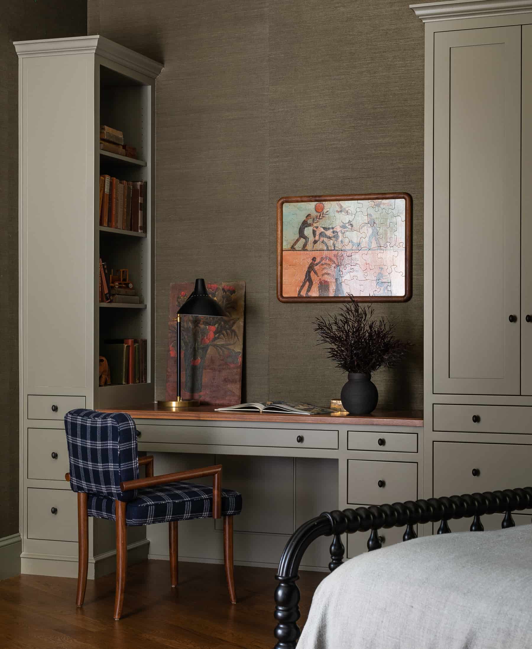 Heidi-Caillier-Design-luxury-interior-designer-green-grasscloth-bespoke ...