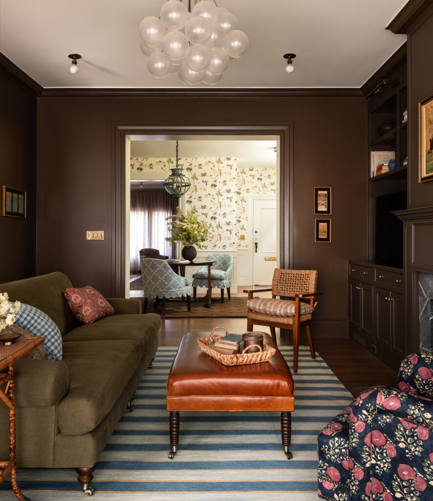 Heidi-Caillier-Design-Cow-Hollow-SF-interior-design-brown-walls-english ...